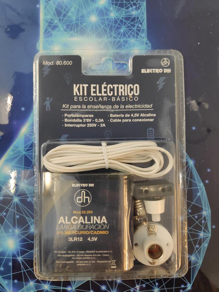 Kit eléctricos escolares, básico o avanzado | Electricidad Serrano